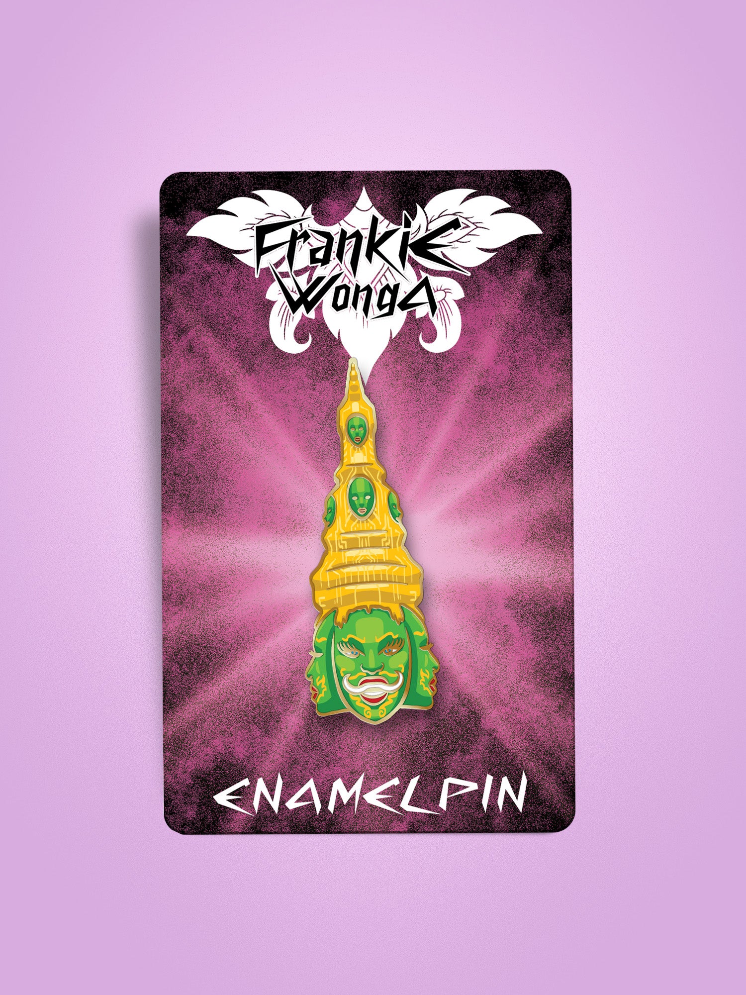 Frankie Wonga Enamel Pin