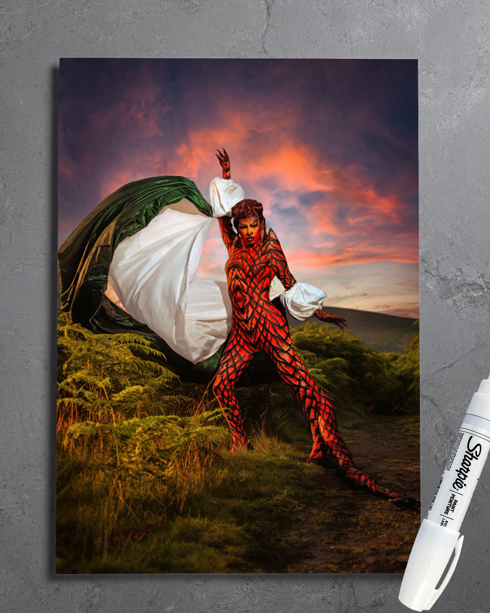 Actavia Hometown Runway Print | RuPaul's Drag Race UK Season 6 | Signed ...