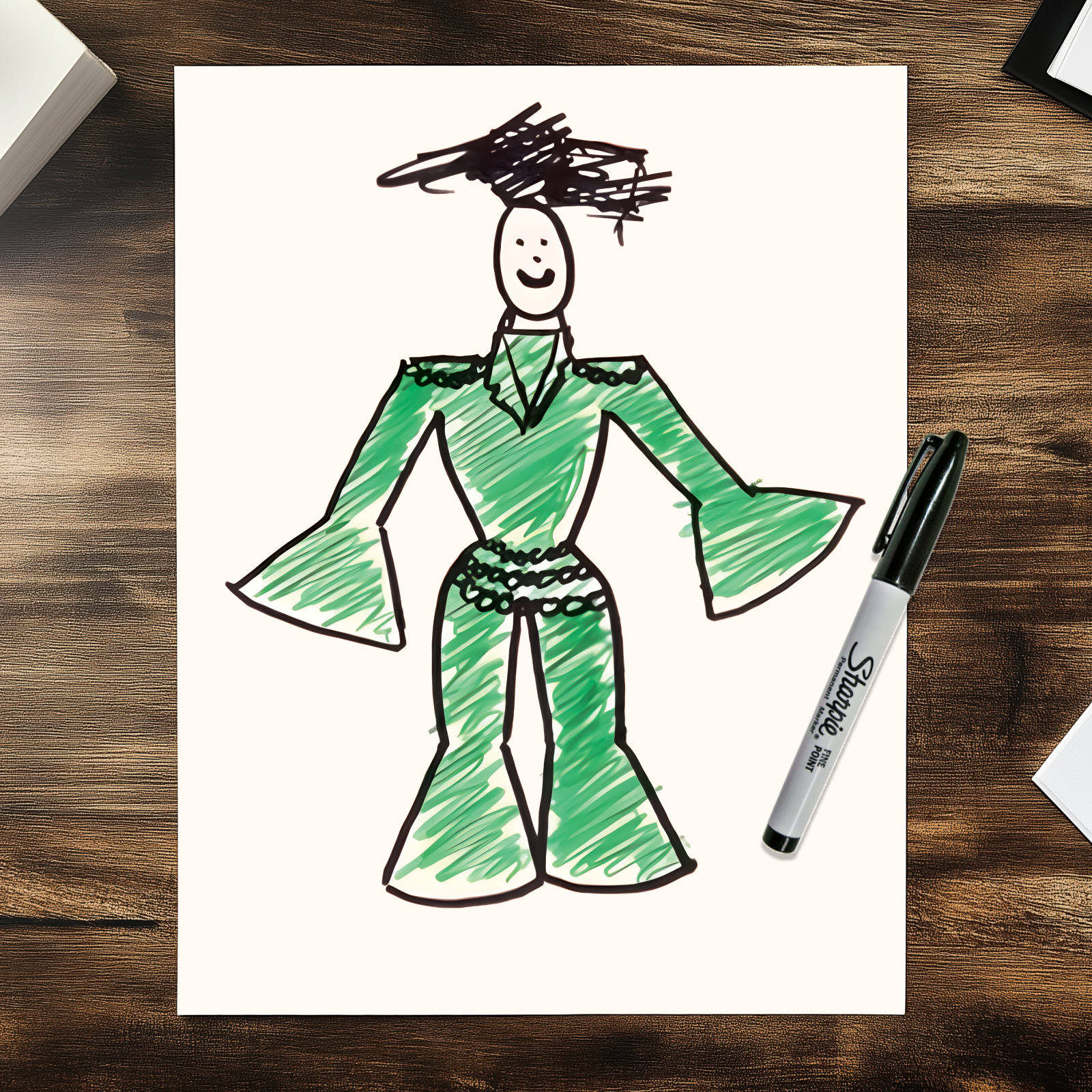 Pasty Design Challenge Look | Drag Race UK Season 7 | Hand-Drawn ...
