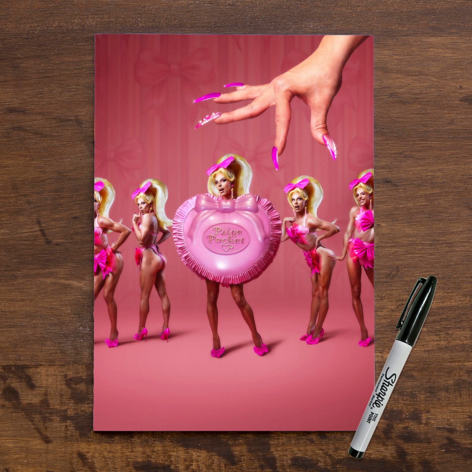 Paige Three Oversized Look | Drag Race UK Season 7 | Life-Size Doll Poster